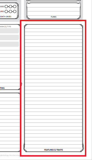 Get To Know Your Character Sheet: Overview | Technomancer's Sanctum