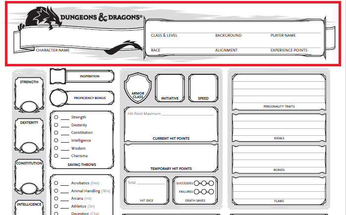 Get To Know Your Character Sheet: Overview | Technomancer's Sanctum